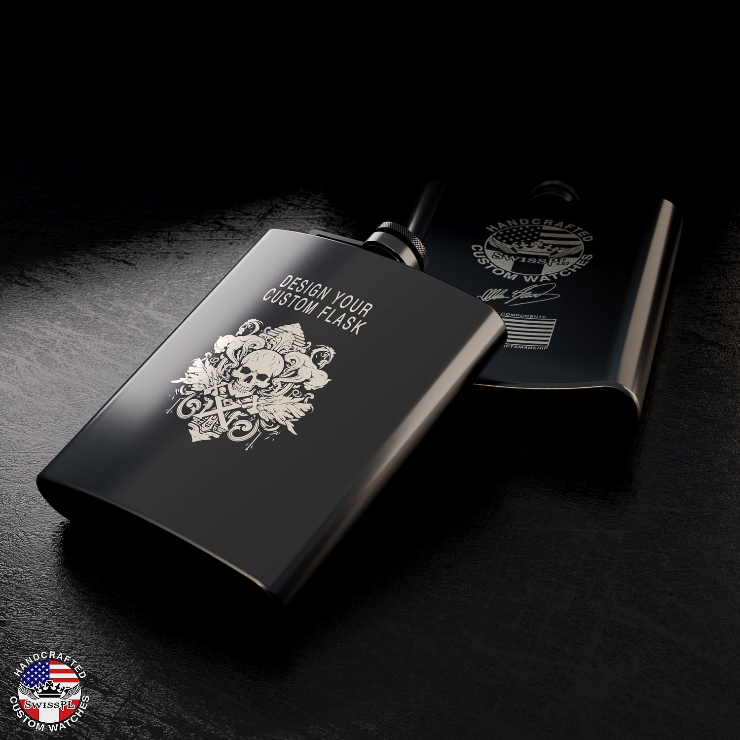 Design your Custom Flask – Timeless Valor